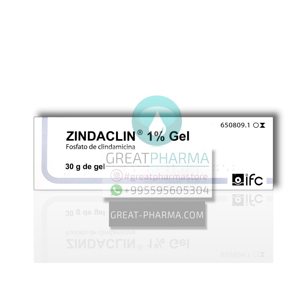 Zindaclin, clindamycin gel, before and after, buy online, cost ...