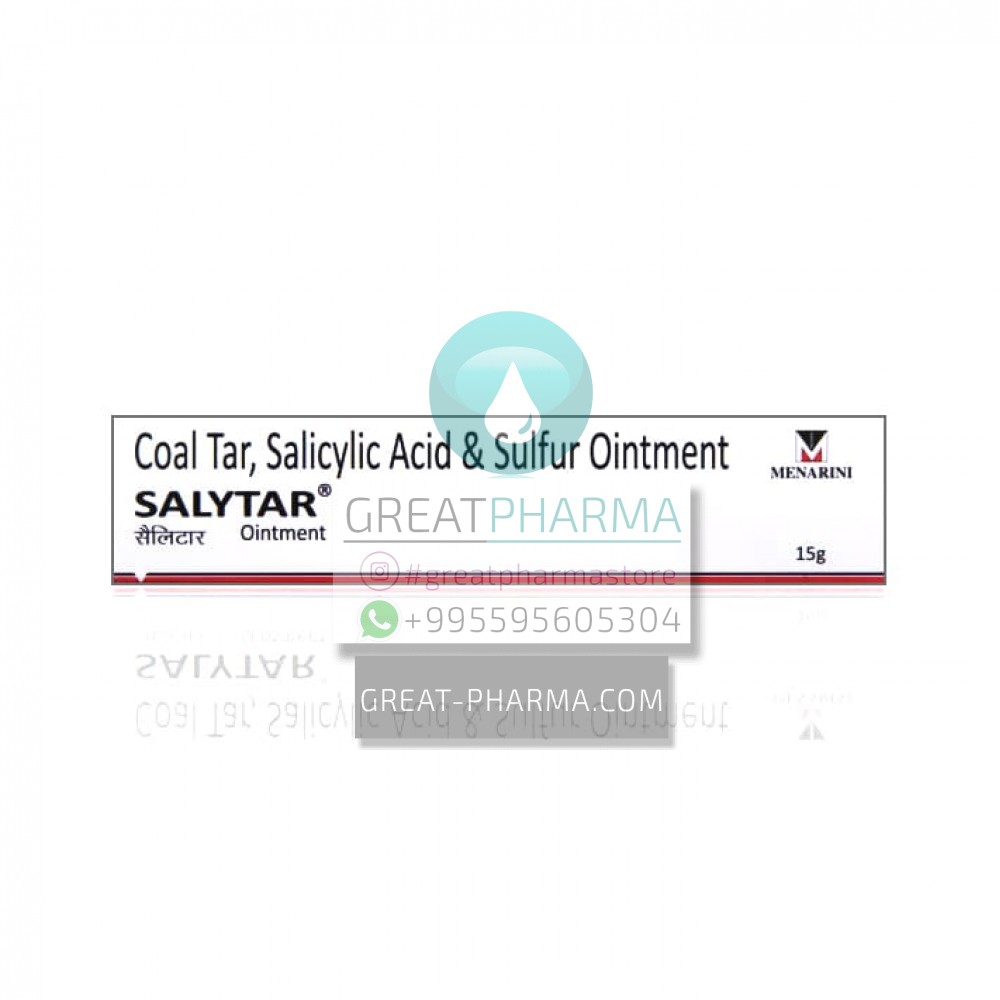 Salytar (Coal Tar 6% and Salicylic acid 3% and precipitated Sulphur 3% ...